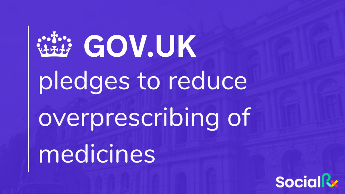 Government pledges to cut overprescribing of medicines – Social Rx Connect